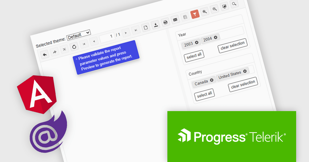 通过手动报告预览缩短加载时间:Telerik Reporting-CSDN博客