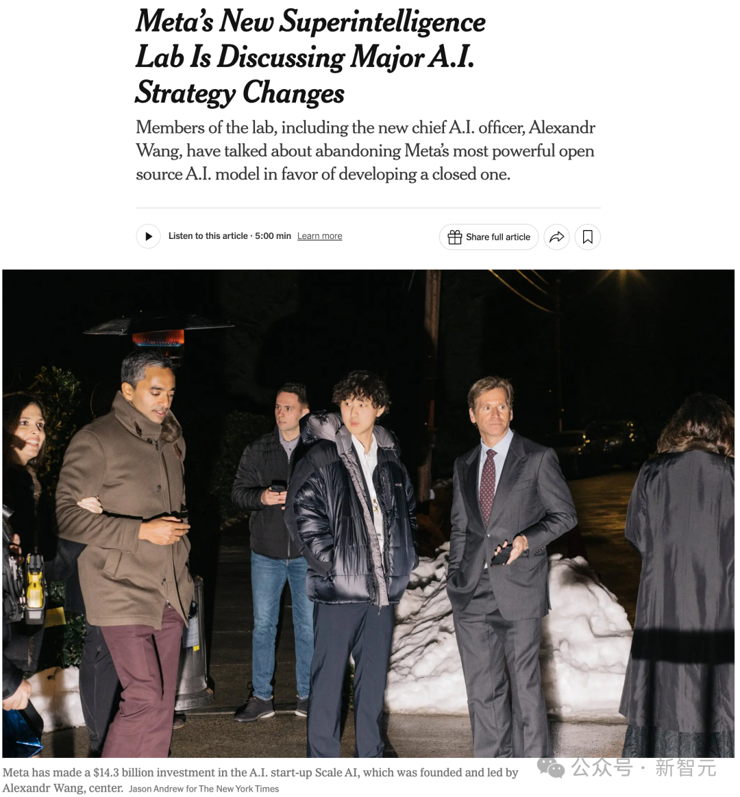 LeCun被28岁新掌门架空？小扎竟然默许了？Meta这2万亿巨兽宣布闭源！-CSDN博客