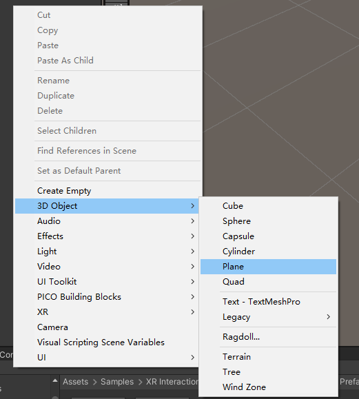 Pico项目配置基础教程（一）：基础相机设置、前后移动、转向以及打包导出APK设置_unity pico工程-CSDN博客
