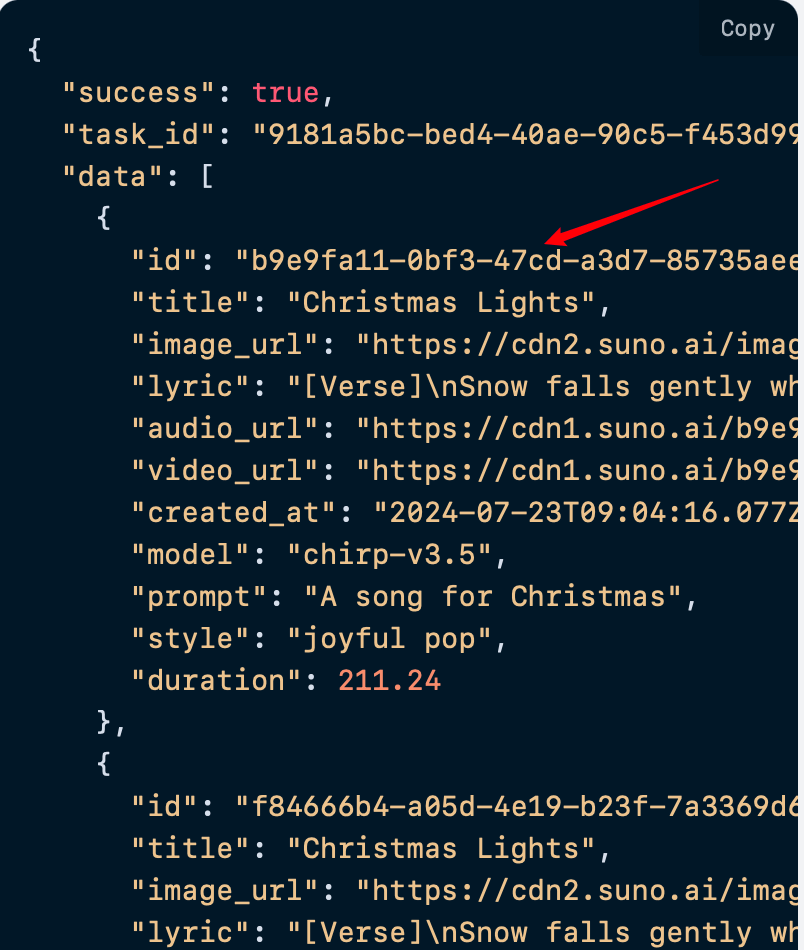 Suno API 使用示例_tags contained artist-CSDN博客