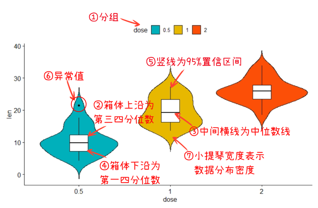 读文献先读图：小提琴图怎么看？_可视化小提琴图-CSDN博客