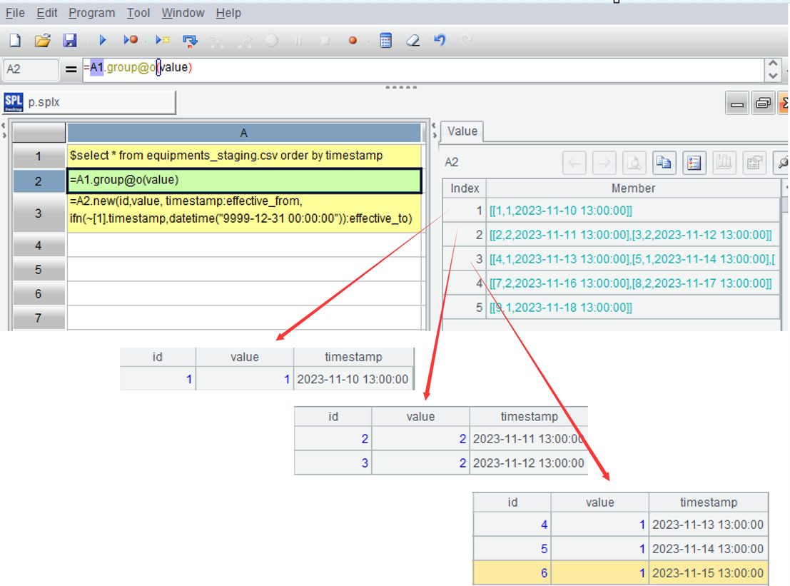 怎样用 esProc 从事件表中查出下一组的开始时刻-CSDN博客