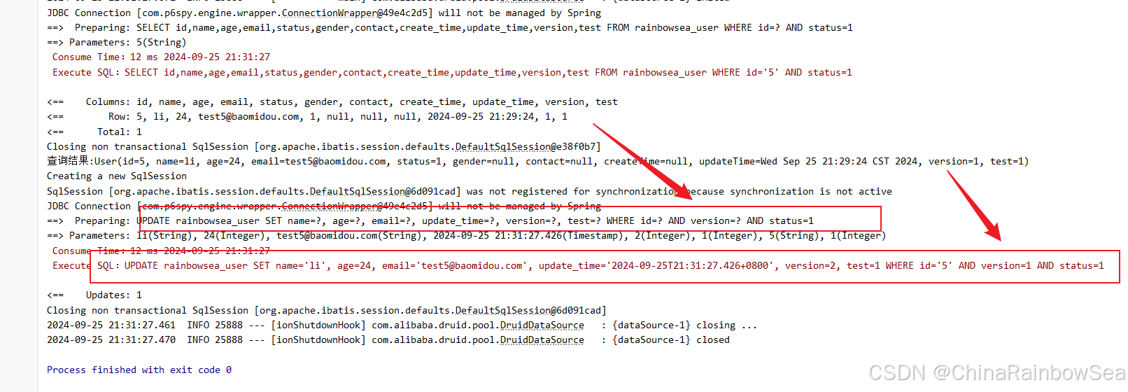 七，mybatis Plus 扩展功能：乐观锁，代码生成器，执行sql分析打印（实操详细使用）mybatis Plus 打印sql Csdn博客