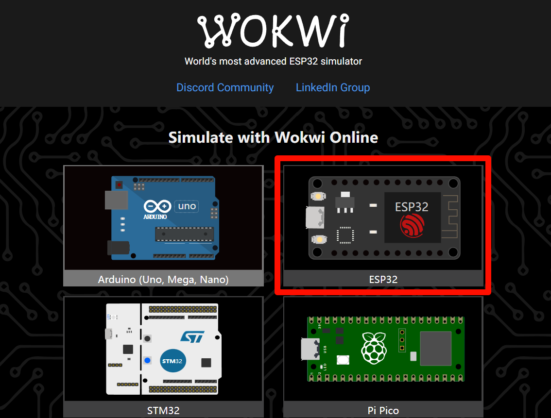 Wokwi模拟器 Esp32无实物入门教程(零):开发环境与第一个点灯实验wokwi仿真平台 Csdn博客 7207