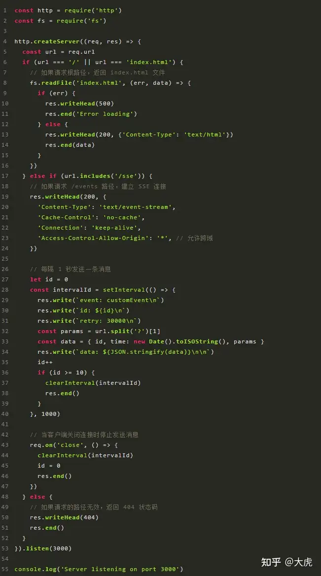 SSE(Server-Sent Events)及JS 的 EventSource、 text/event-stream MIME 类型介绍_js eventsource-CSDN博客