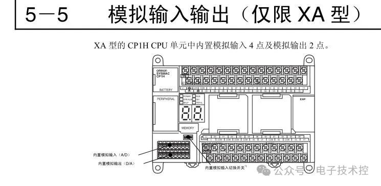 欧姆龙CP1H如何读取温度/压力？_欧姆龙cp1h-xa内置模拟量程序样例-CSDN博客