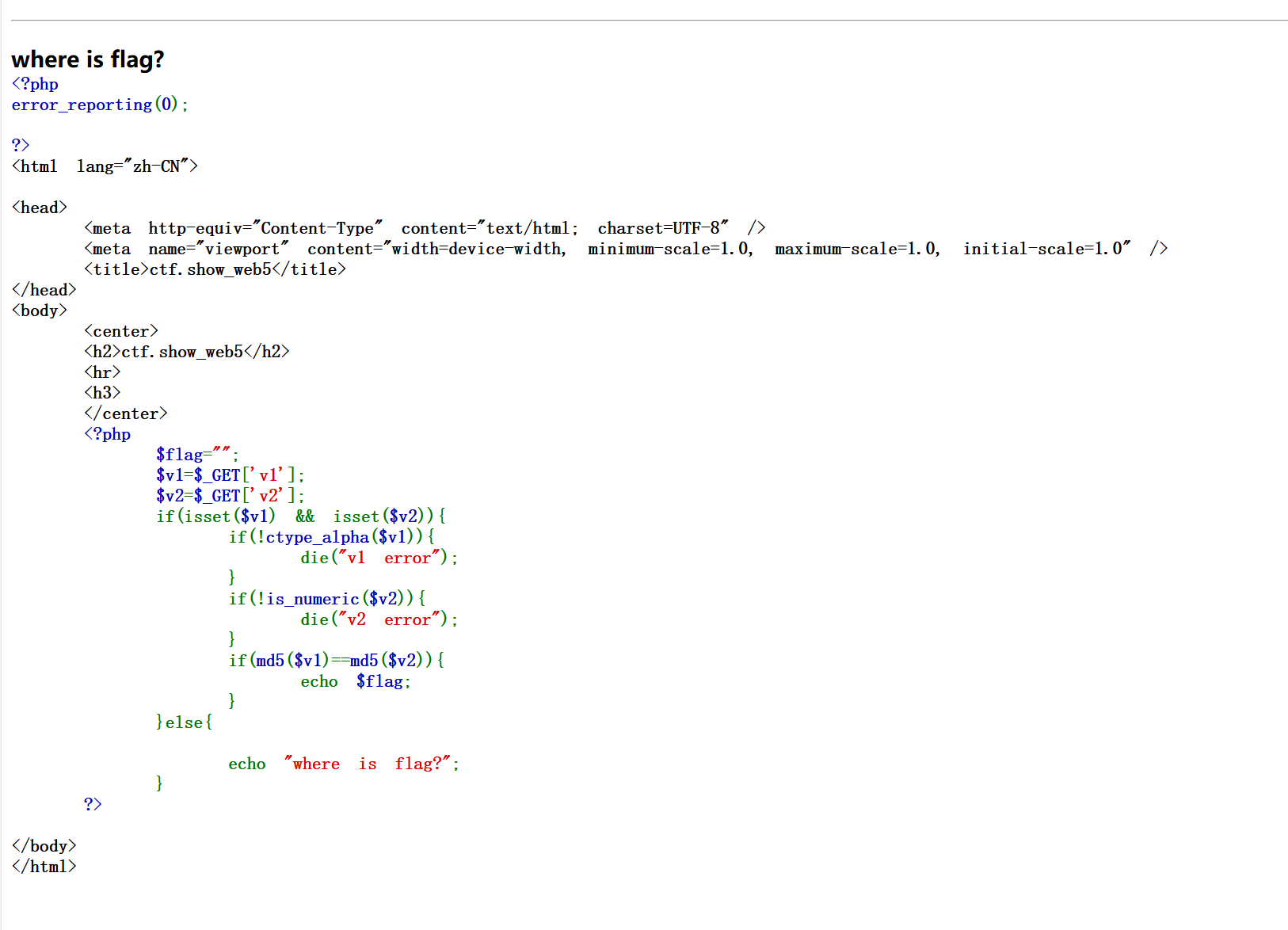 CTF web之MD5类型题小结_ctf web md5-CSDN博客