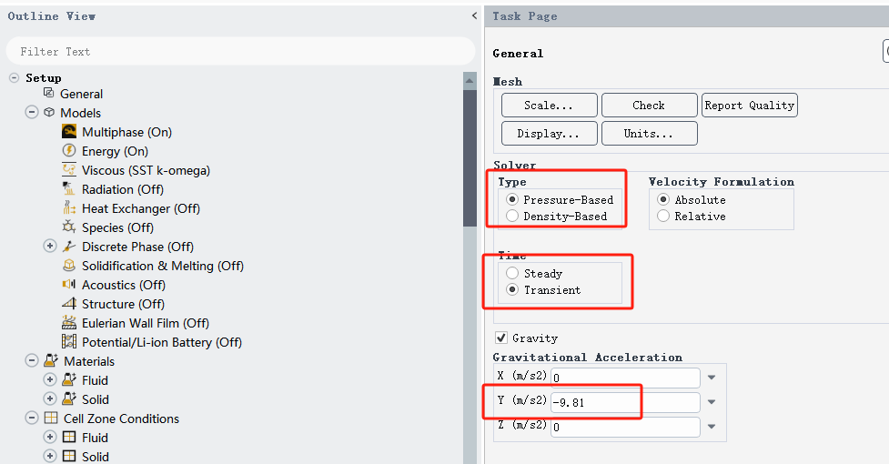 VOF|01基础设置_vof模型可压缩-CSDN博客
