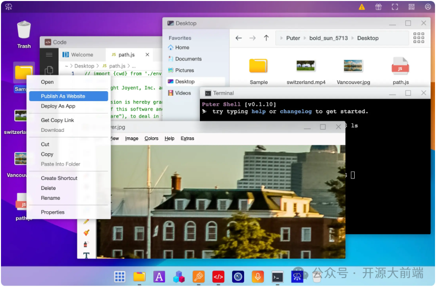 【保姆级教程】Github 35.6K star神器Puter：一键部署个人云电脑，云端桌面电脑的新时代来了！_github 云电脑-CSDN博客