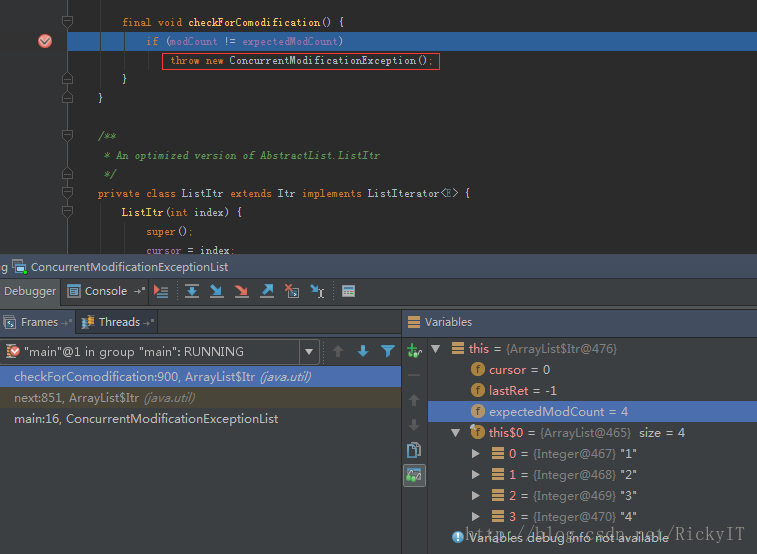 Java ArrayList异常-ConcurrentModificationException-CSDN博客