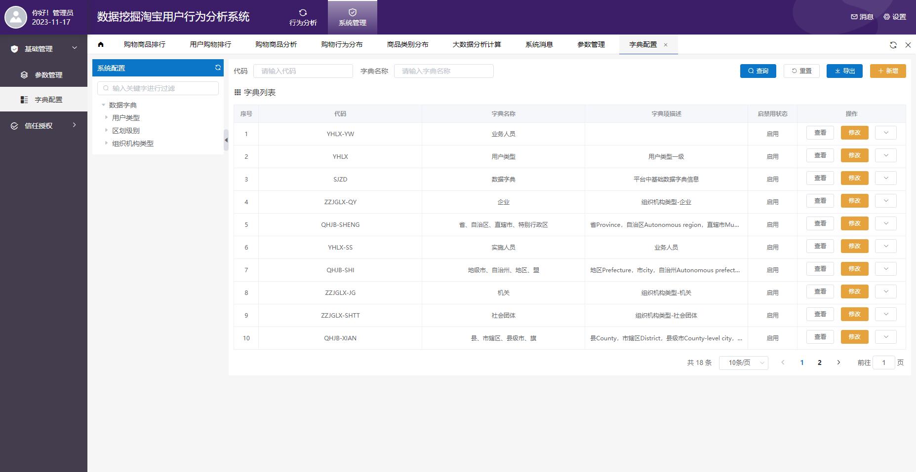 基于数据挖掘的淘宝用户行为分析系统(源代码数据库文档)基于数据挖掘的用户行为分析 Csdn博客