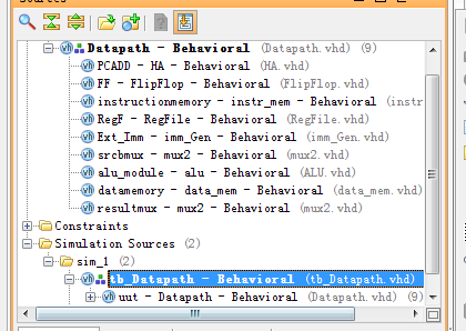 单周期处理器的数据路径(datapath)设计VHDL代码VIVADO仿真-CSDN博客