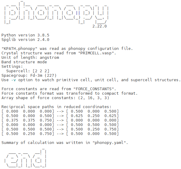 正确获得连续声子：VASP6.5.1+VASPKIT直接计算声子谱与PHONOPY对比-CSDN博客