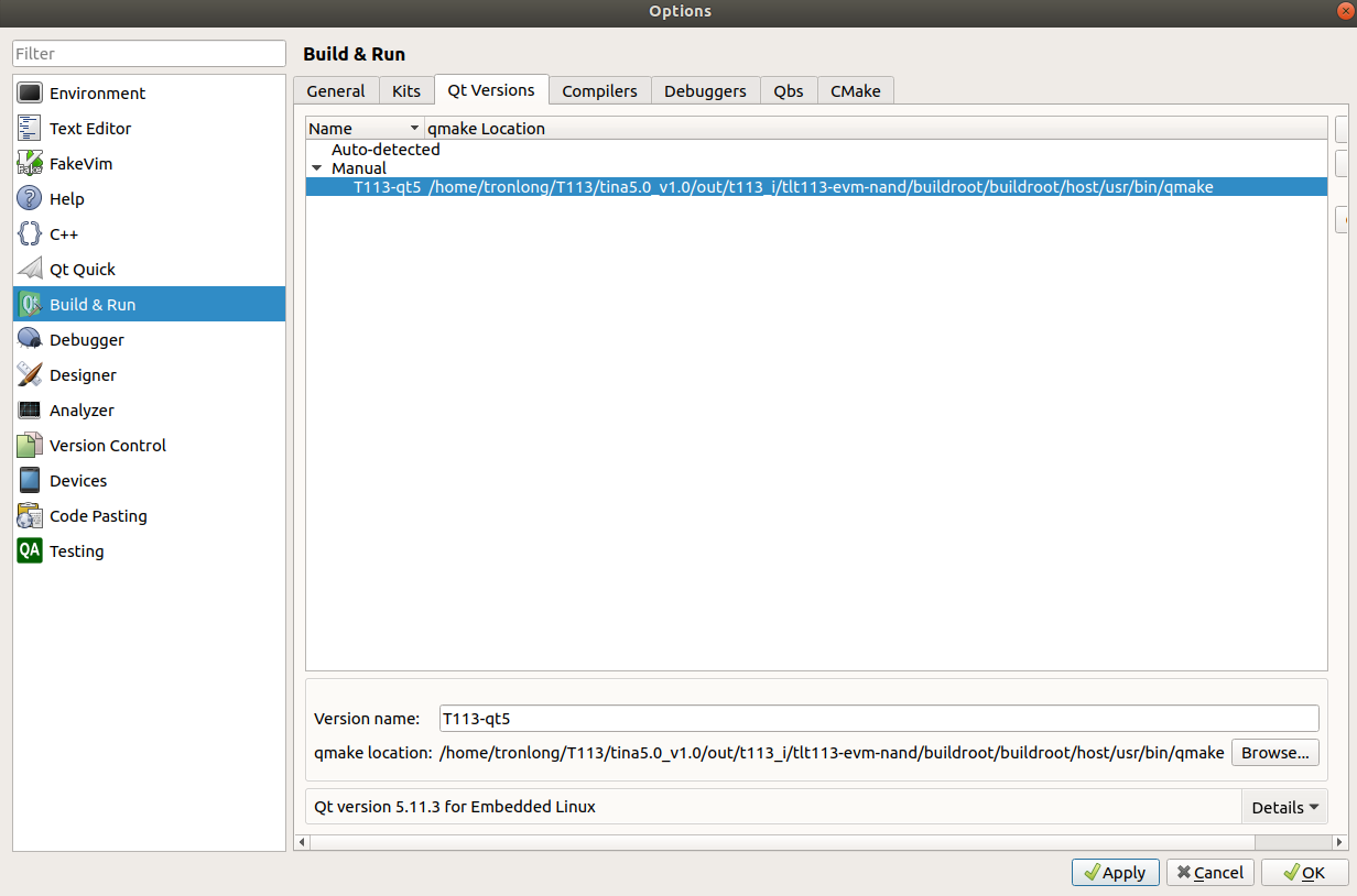 国产！全志T113-i 双核Cortex-A7@1.2GHz 工业开发板—Qt工程编译说明_全志 编译qt-CSDN博客