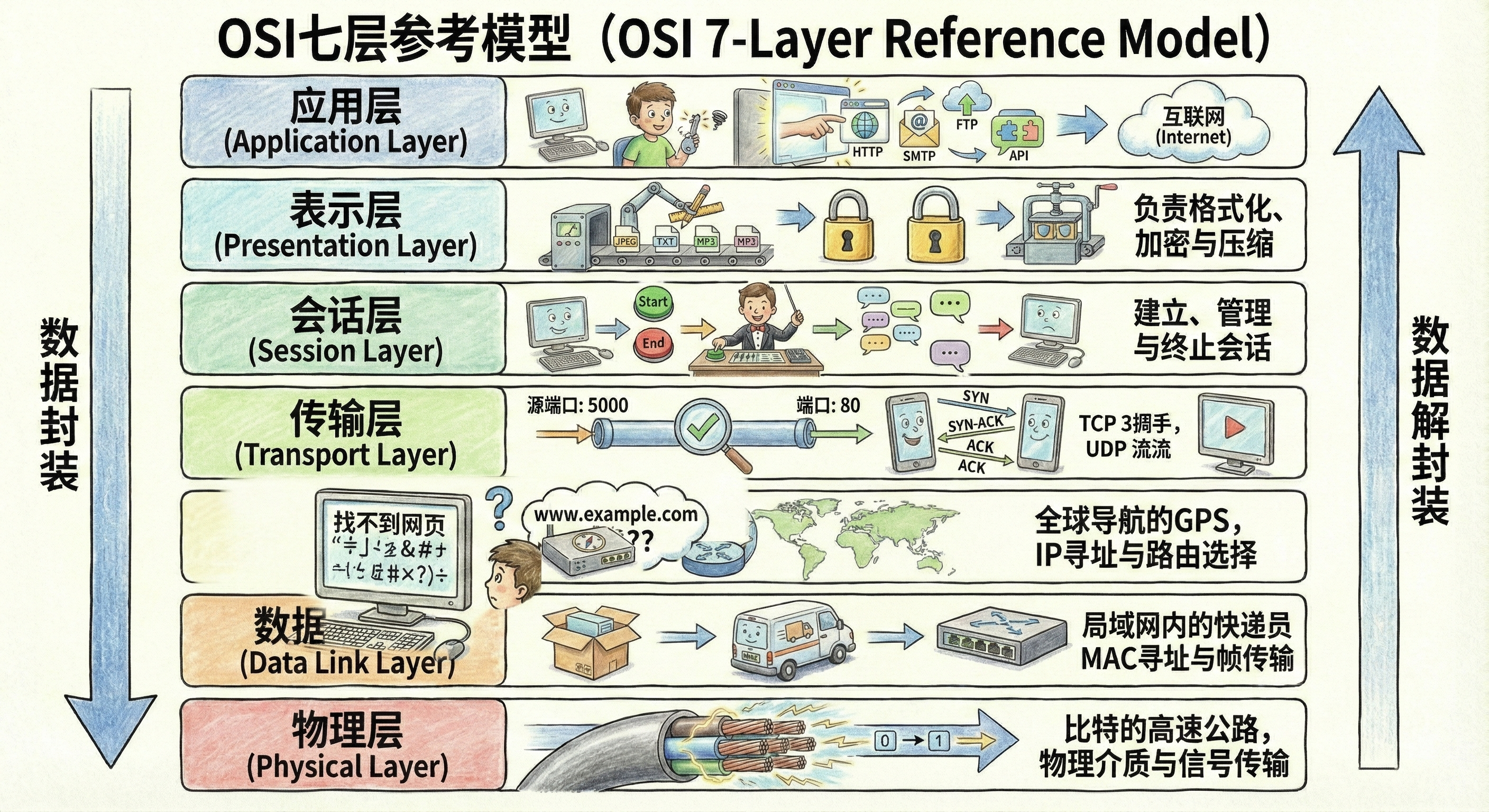 OSI 七层参考模型-CSDN博客