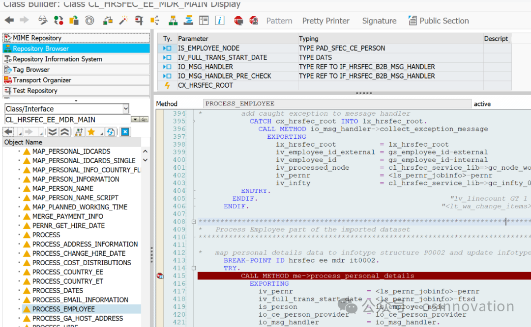 How to debug the employee master data replication from SAP ...