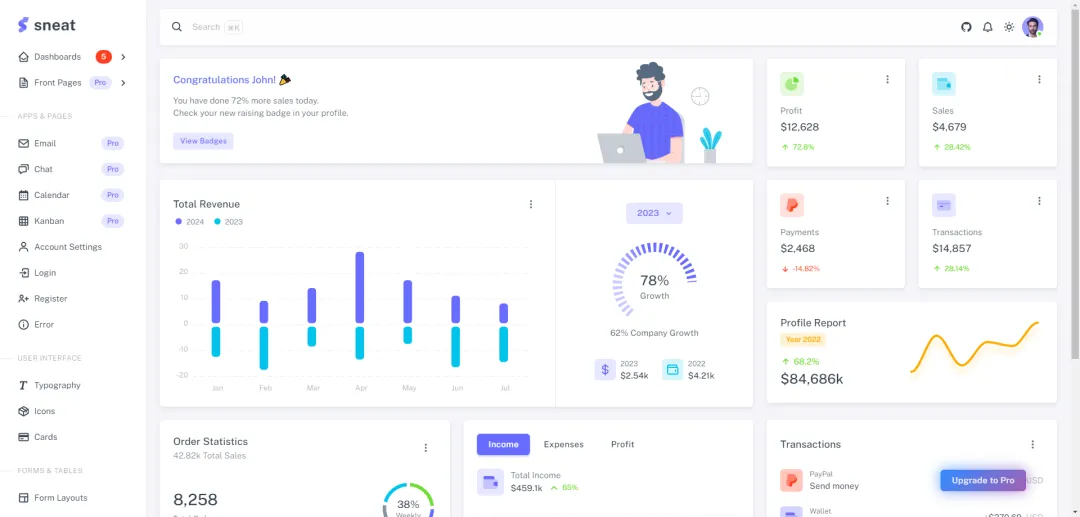全网最全！1500+ 免费、美观的前端网页模板，建站神器（包括HTML、Vue、Angular、React等）！-CSDN博客