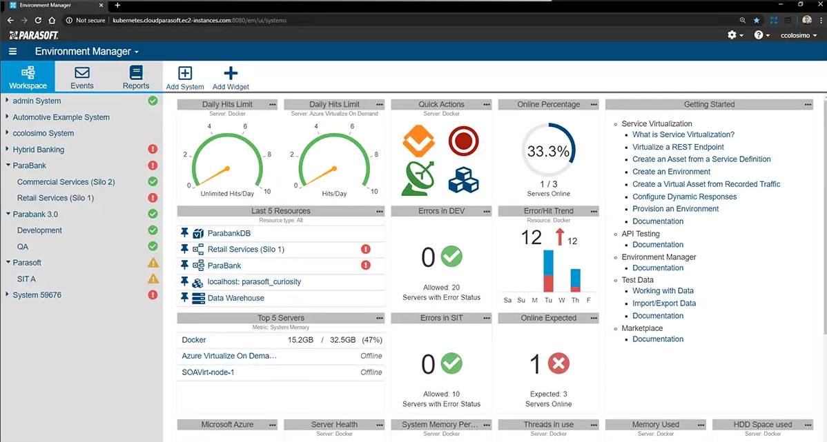 持续测试平台Parasoft CTP功能详解：实时预警+可视化拓扑-CSDN博客