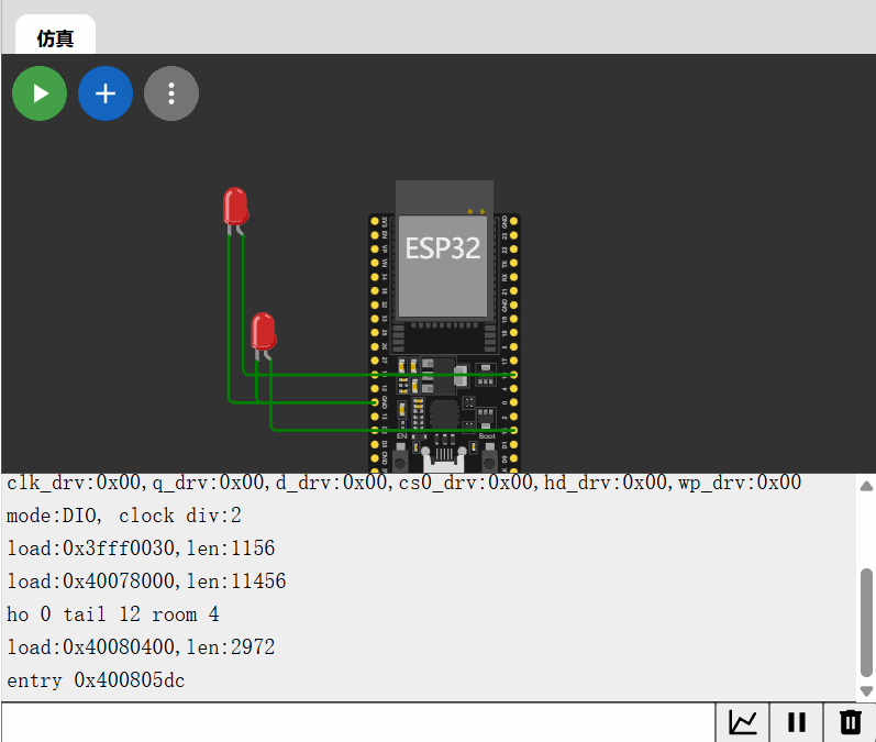 [Wokwi模拟器] ESP32无实物入门教程（一）：GPIO + PWM + 时间片轮询三合一实战_wokwi esp32 pushbutton-CSDN博客
