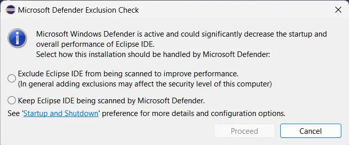 通过 Microsoft Defender 配置排除项提升 Eclipse IDE 性能的理由_eclipse microsoft ...