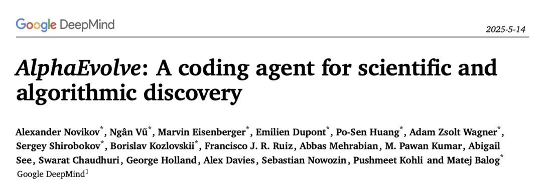 Nature：DeepMind发布重磅通用科学人工智能体 AlphaEvolve 是在他们2013年提出的 FunSearch 系统基础_fun-search alpha eval-CSDN博客