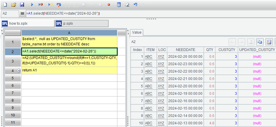 怎样用 esProc 从合计值倒推出初始日期-CSDN博客