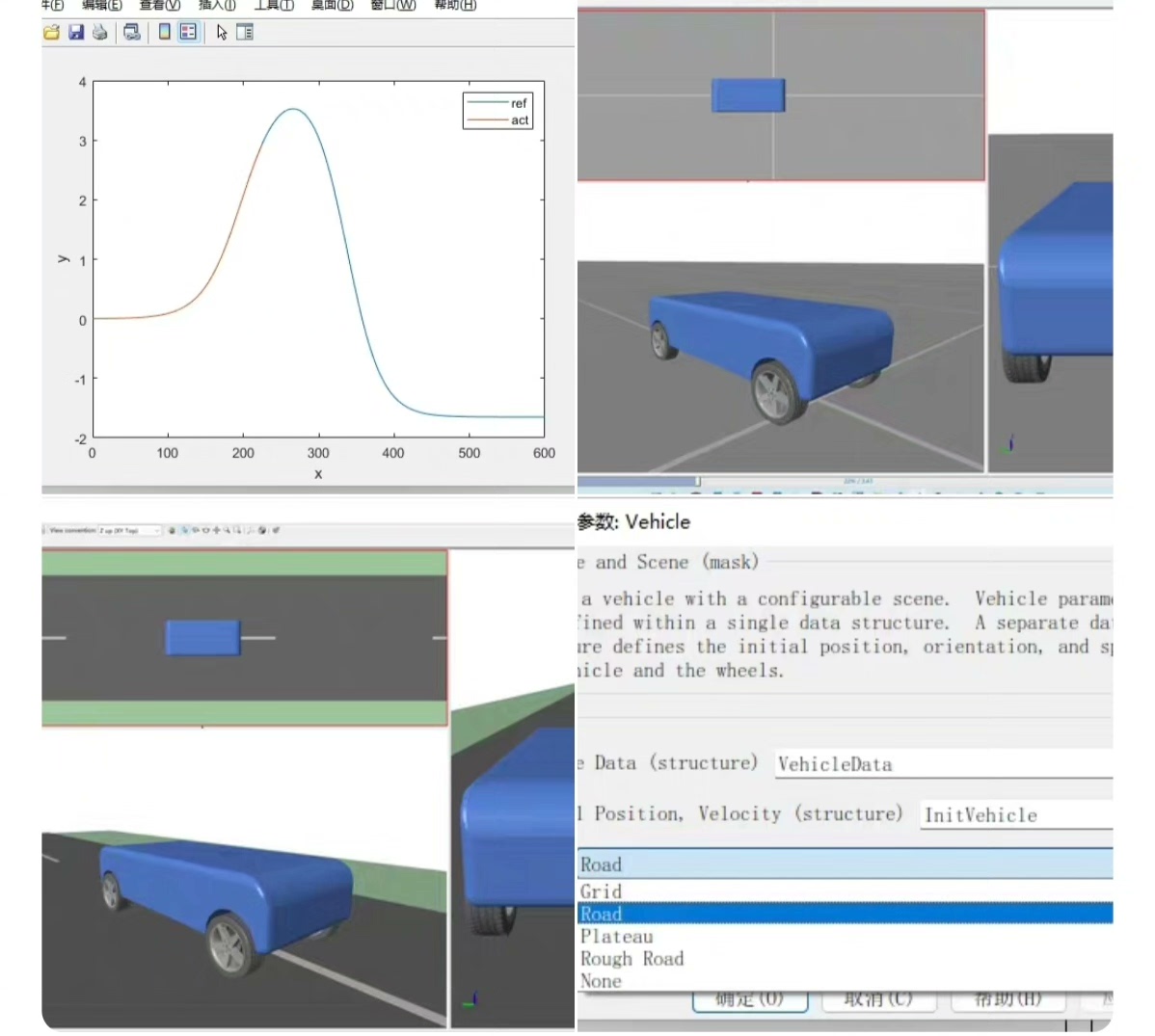 四轮转向汽车模型预测控制(MPC)路径跟踪 Simulink-simscape仿真，无需Carsim-CSDN博客