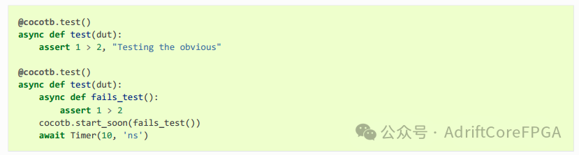 用Python给Verilog设计自仿（三）：Cocotb高频语法，从此告别SV手写_pyuvm cocotb-CSDN博客