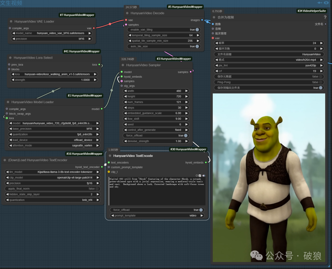 [ComfyUI]腾讯混元视频：运动镜头控制！行走动画LORA ，最强开源视频可控性里程碑_混元video lora训练-CSDN博客