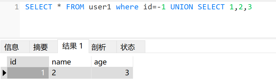深入理解SQL注入中的union select 1,2,3....-CSDN博客