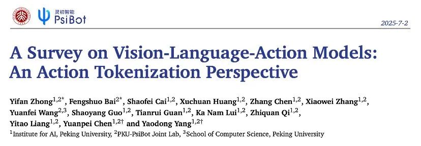 北大-灵初重磅发布具身VLA全面综述！一文看清VLA技术路线与未来趋势-CSDN博客