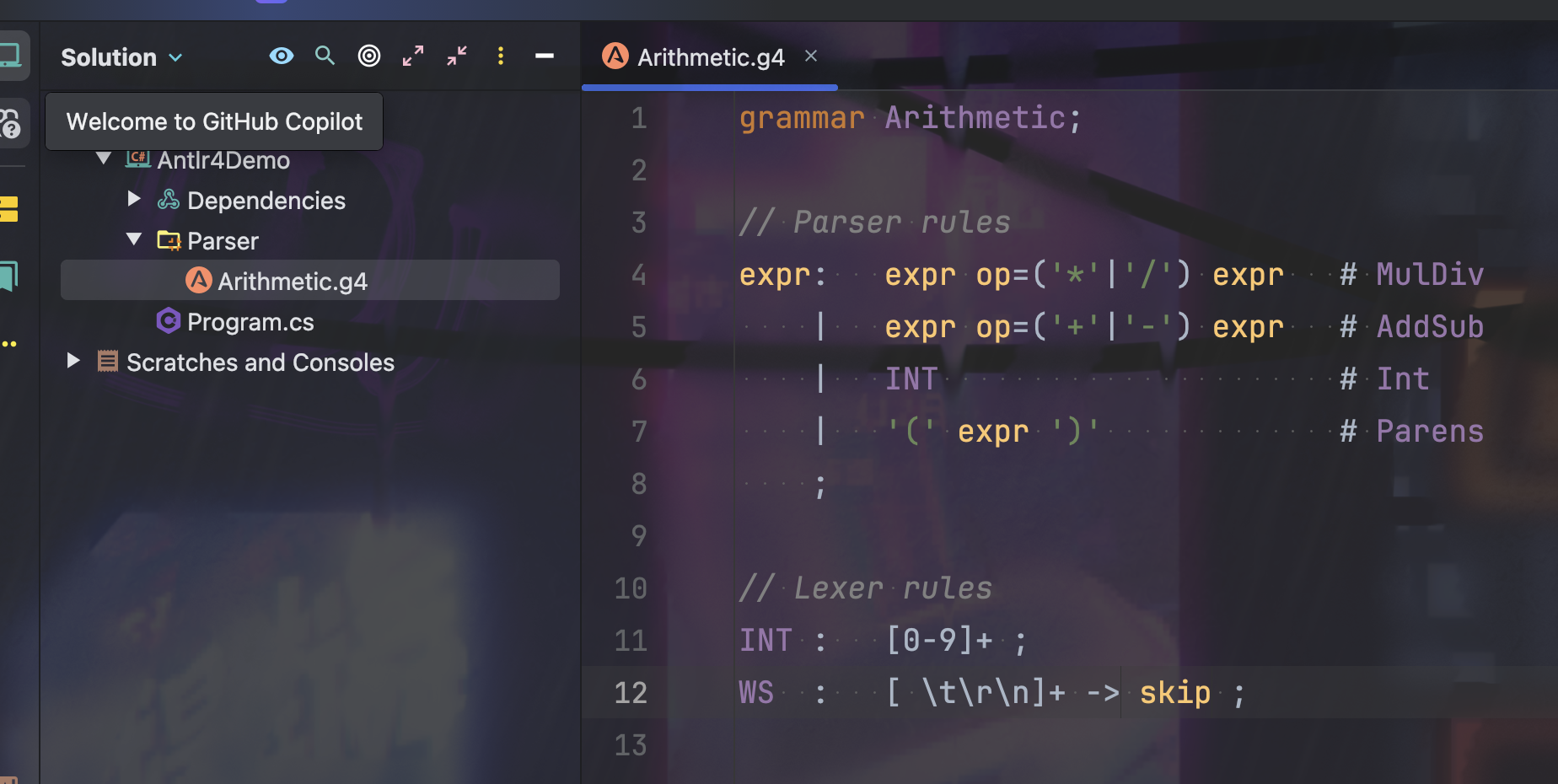 如何在 .NET 中 使用 ANTLR4-CSDN博客