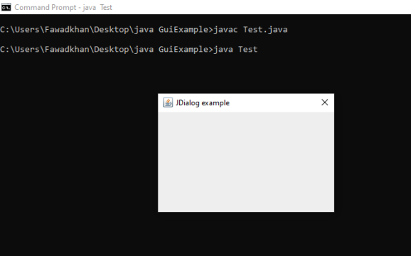 JDialog in Java With Examples-CSDN博客
