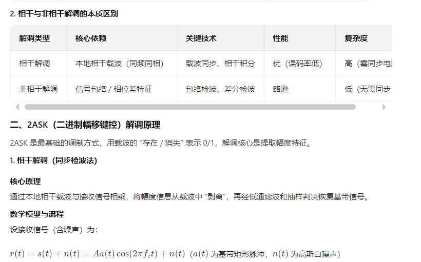 【数字信号调制】基于2ASK、2FSK、2PSK、2DPSK相干与非相干调制解调附Matlab代码-CSDN博客