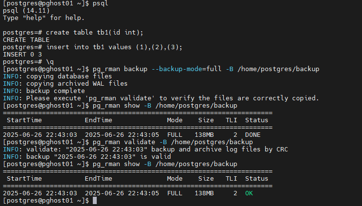 pg_rman 使用_pg rman 备份全量加归档-CSDN博客