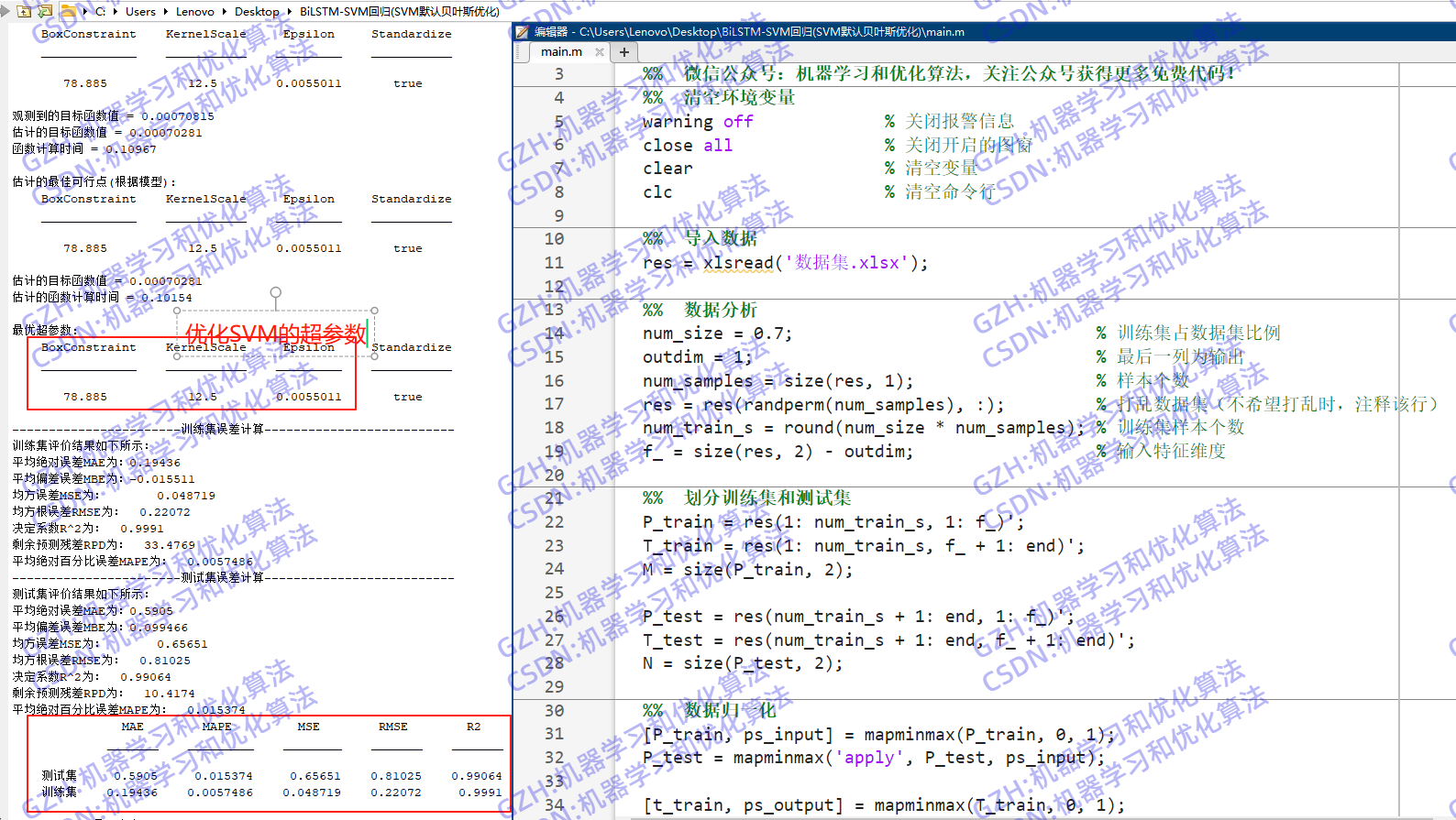 [SVM不调用工具箱]基于BiLSTM-Bayes-SVM的多变量回归预测 （多输入单输出）Matlab-CSDN博客