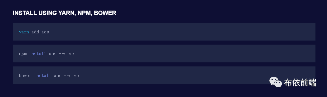 AOS-滚动条上的动画库_aos动画库-CSDN博客