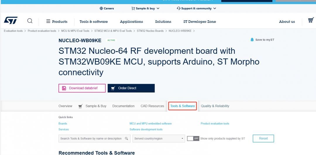 [STM32WBA]【STM32WB09KE测评】Demo程序编译烧写_nucleo-stm32wb09ke-CSDN博客