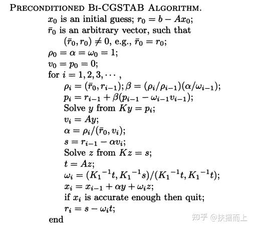 BiCGSTAB是如何实现的，写段Fortran示例代码_fortran bicgstab-CSDN博客