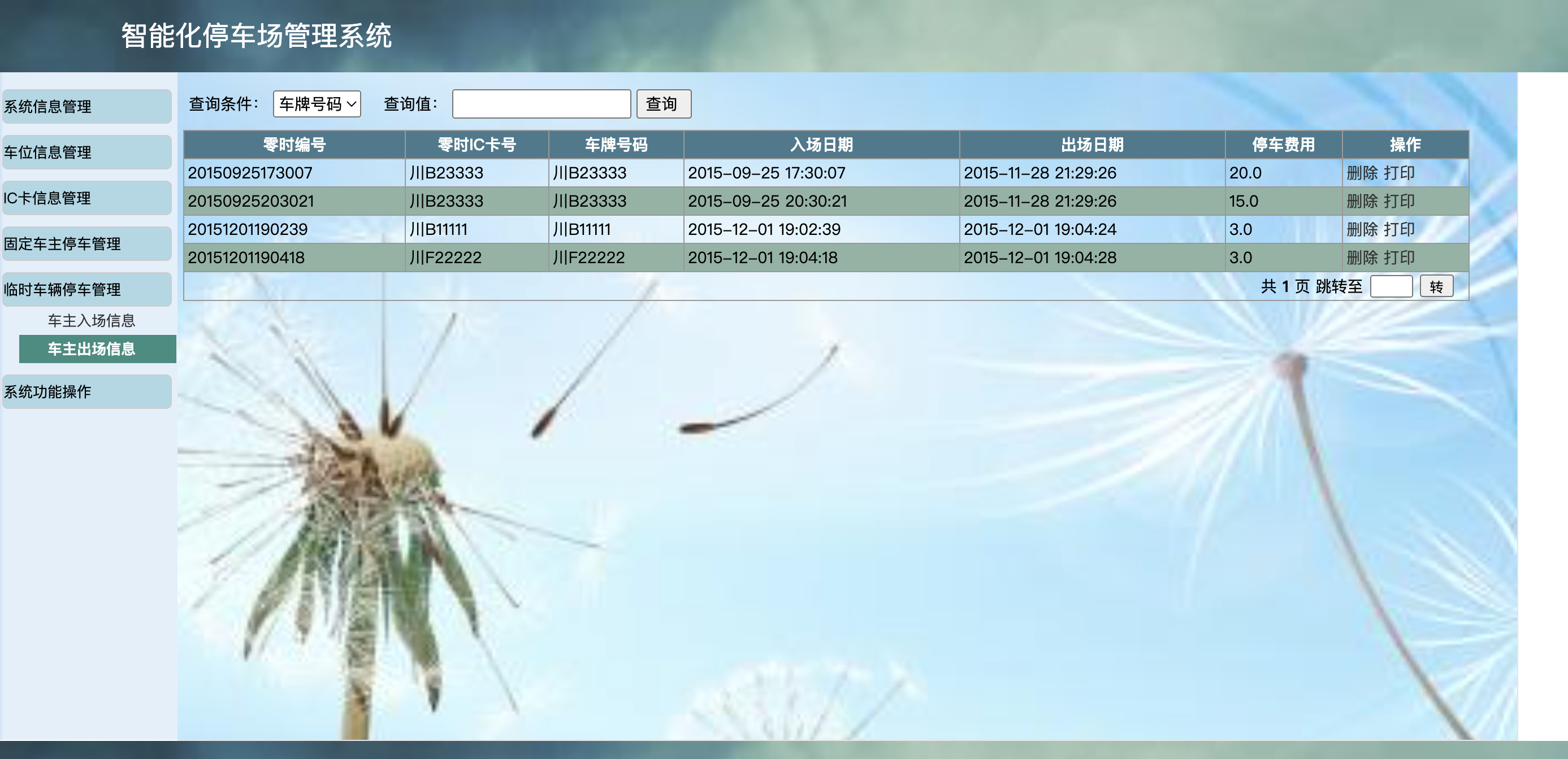 java servelt+jsp停车场管理系统带文档ppt,毕业设计，大作业-CSDN博客