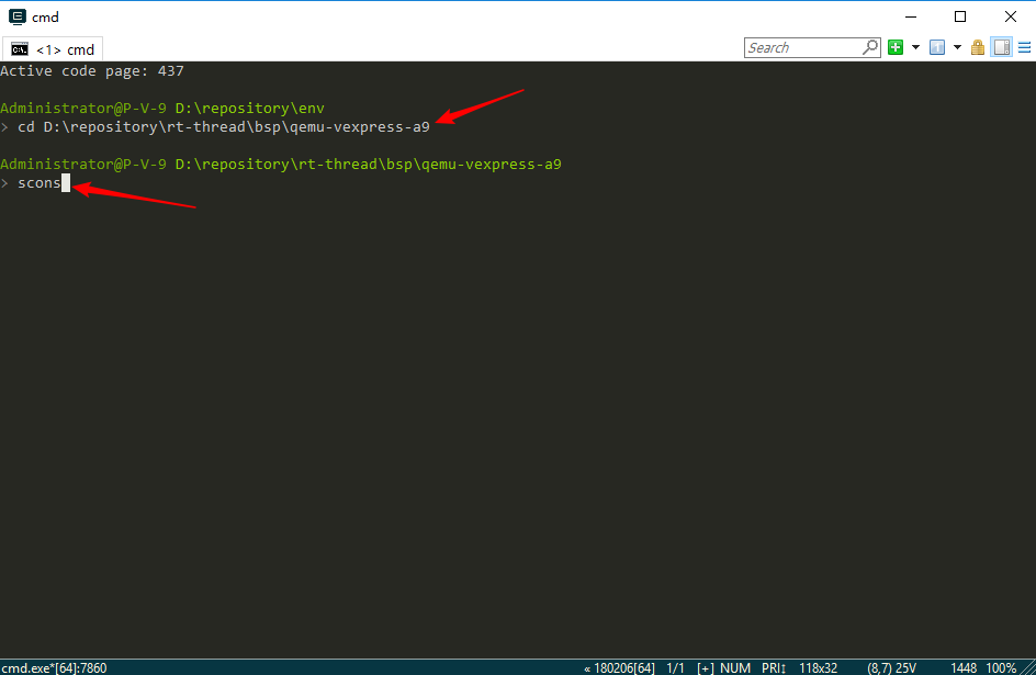 rt-thread学习之路第六十三章--windows上qemu运行rt-thread_qemu windows gui-CSDN博客