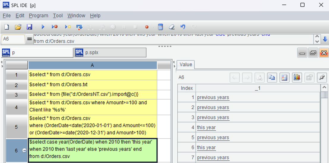 如何用 esProc SPL 在 csv 文件上执行 SQL-CSDN博客