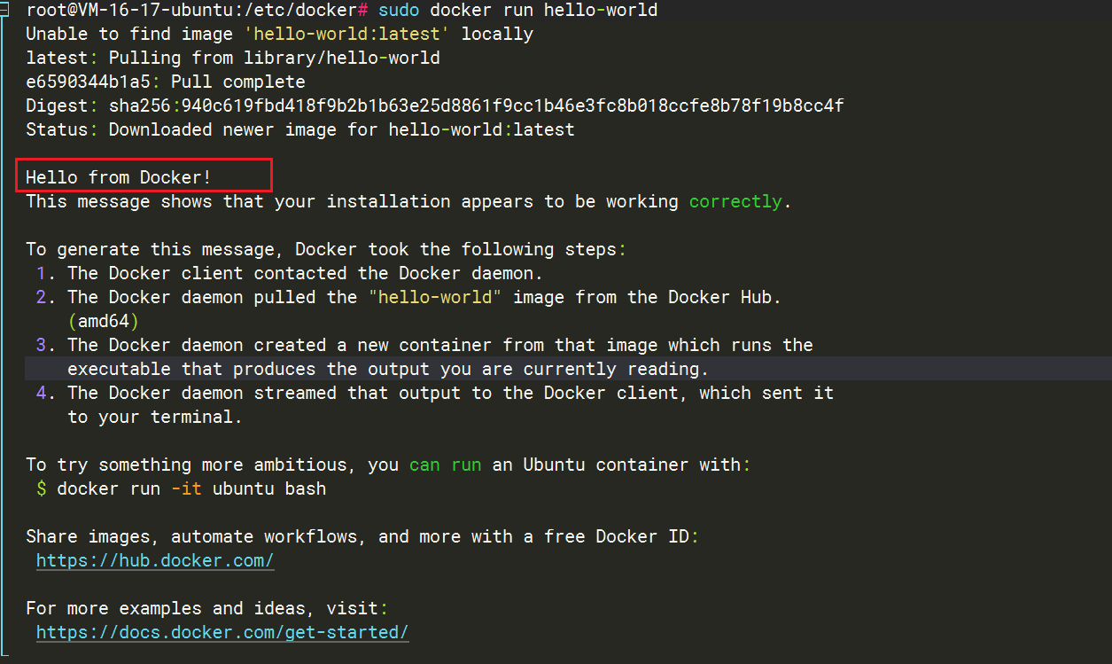 Ubuntu 安装 docker-CSDN博客