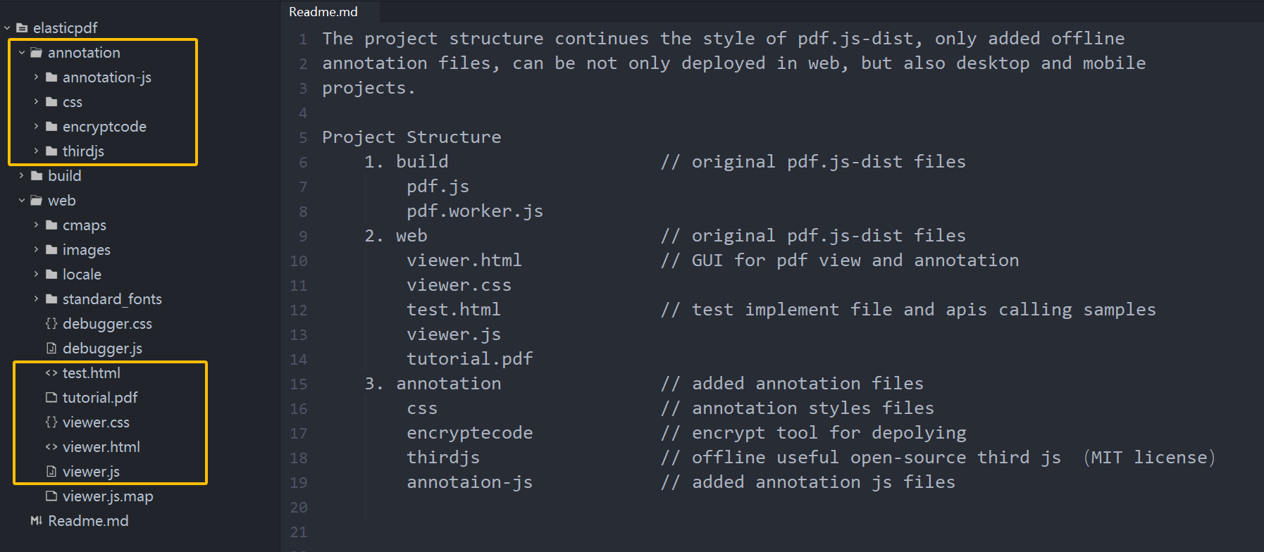 [New] pdf.js offline annotation library source code designed for online collaboration, pure ...