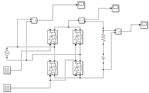 探索单相桥式全控整流电路（带阻感负载）：MATLAB 与 PCB 的奇妙之旅-CSDN博客