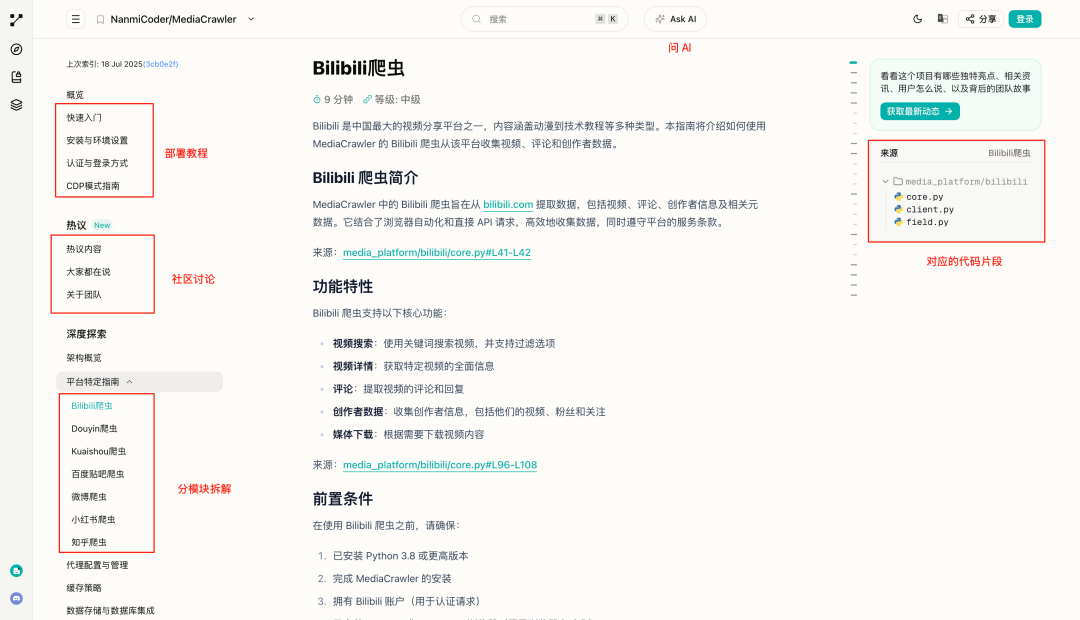 【一个 GitHub 项目解读神器】【转载】⭐⭐⭐⭐⭐_输入github链接可以解读项目的网站-CSDN博客