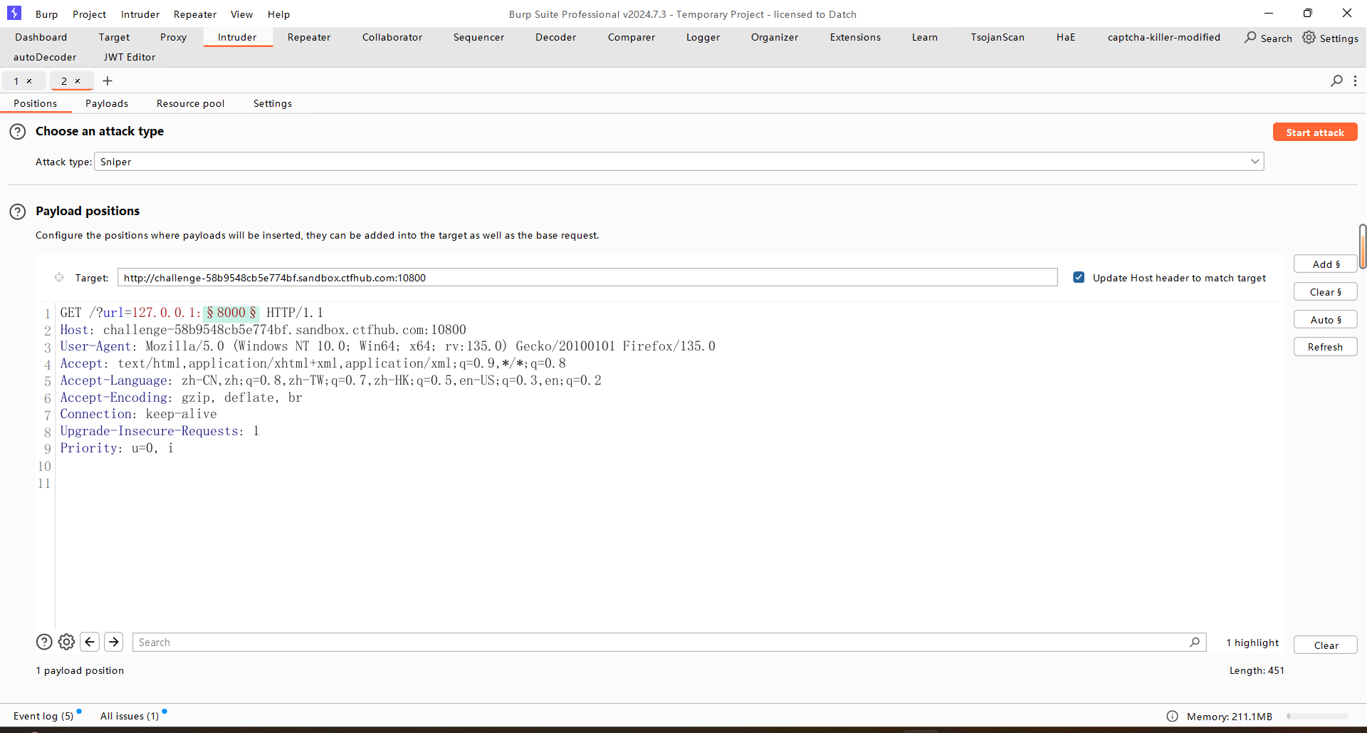 ctfhub-ssrf通关攻略_ctf ssrf challenge-CSDN博客