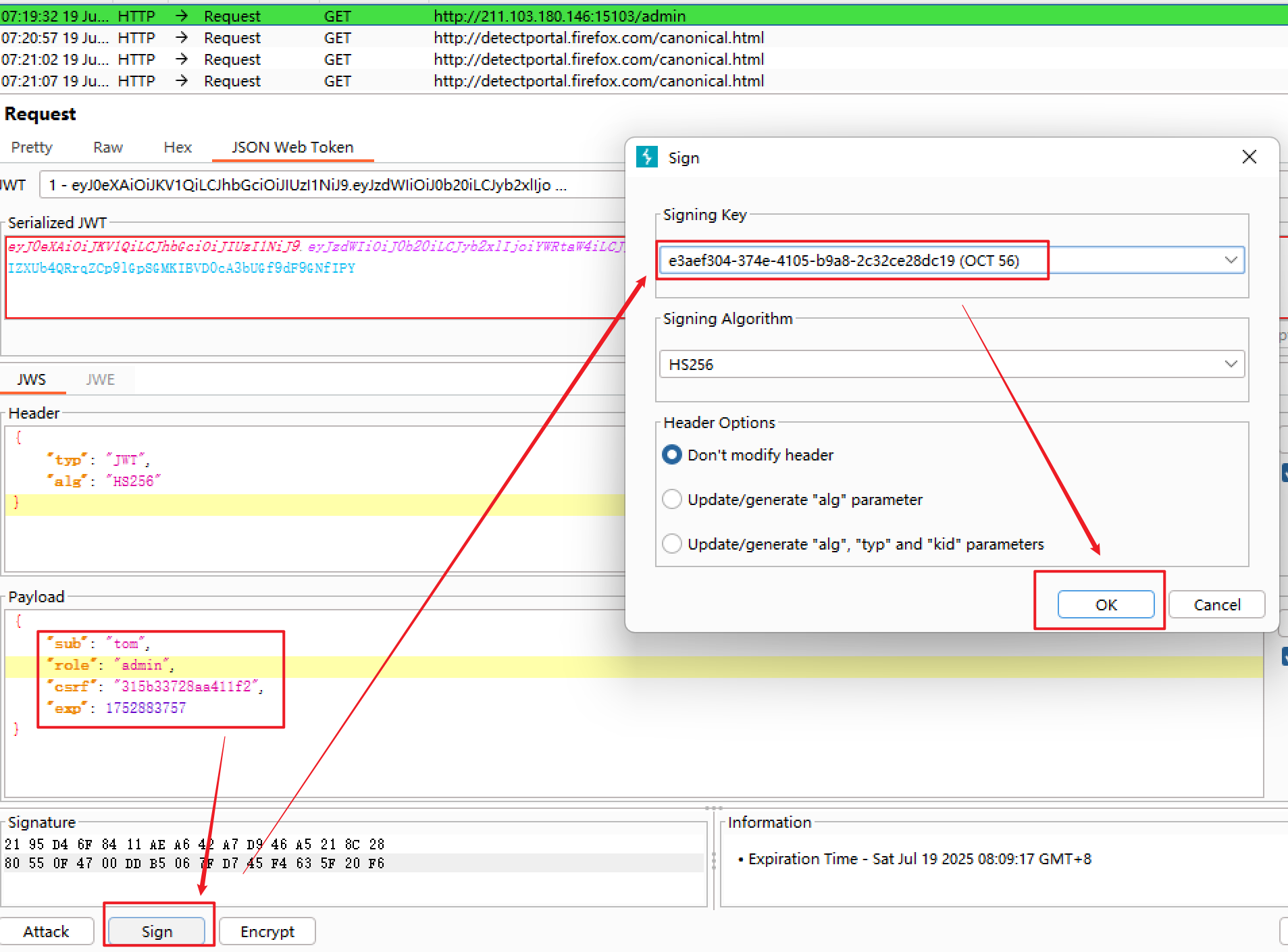 CTF之JWT与赛题_ctf jwt-CSDN博客