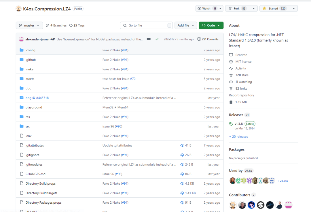 分享 3 个 .NET 开源的文件压缩处理库，助力快速实现文件压缩解压功能！_sharpcompress-CSDN博客